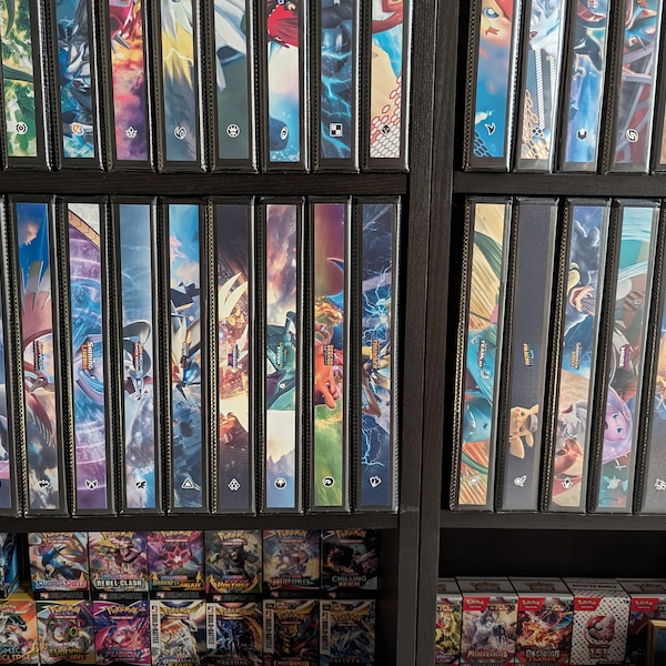 Sword & Shield Series FRONT Binder Covers - Pokemon TCG - Organize ...