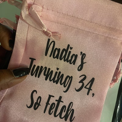 So Fetch Party Bags/ Birthday Favors/ Party Bags/pink Party Favors ...