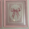 Blue Coquette Bow Printable, Vintage Girly Wall Art, Preppy Aesthetic ...