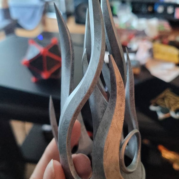 Devil Raphael Haarlep Incubus Horns Hand Painted Cosplay Replica Baldur ...