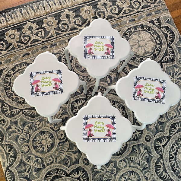 Mahjong Card (NMJL) Cover Sticker - Chinoiserie Collection (customize ...