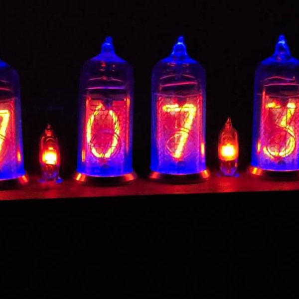 NIWA Nixie Watch V2.0 - Neptune Case, Titanium Case, Nixie Tube Wrist ...