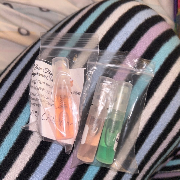 Sample Fragrances, 2 Ml. Mini Spray Mist, Sample, Samples, Mini Perfume ...