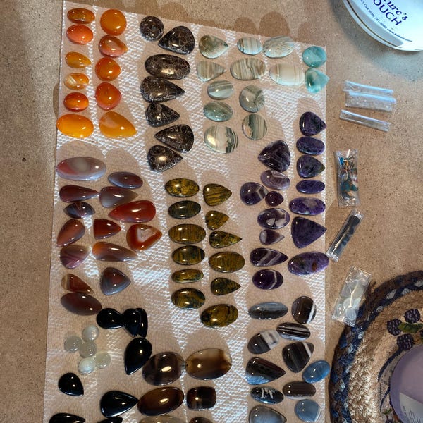 5 Pcs Pack 13x18mm Fancy Shape Step Cut Moss Agate for Making Jewelry ...