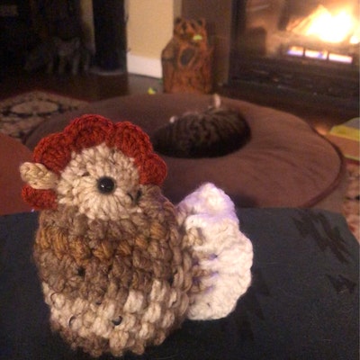 Puffy Crochet Chicken Tutorial by Zofija, Easy Crochet Pattern, Instant ...