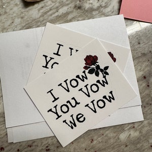 I Vow.you Vow.we Vow.sticker, Kindle Stickers, Waterproof Sticker, Book ...