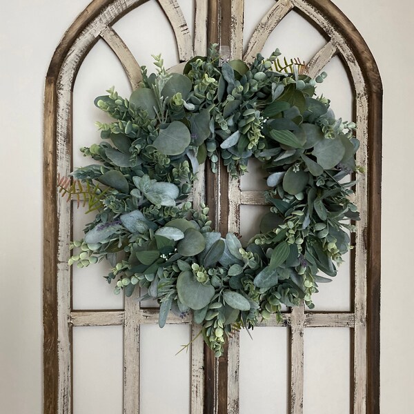 Eucalyptus Mixed Greenery. Rustic Decor, Modern Farmhouse Year Round ...