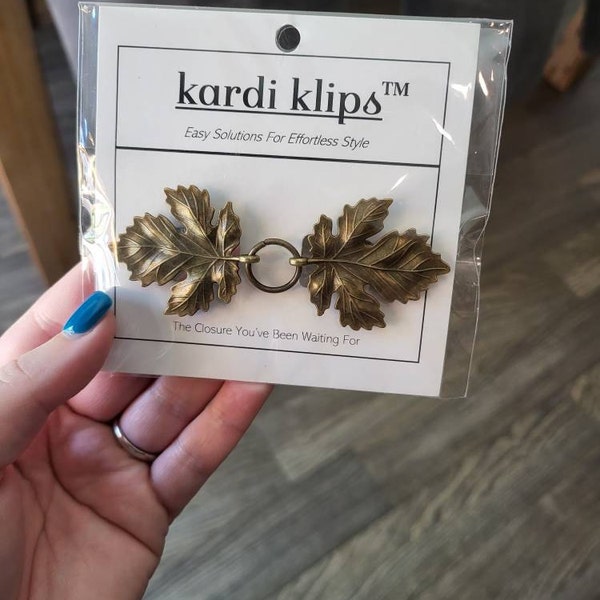 Bronze Leaf Cloak Clasp "sylvan" | Dress Cinch Clip | Festival Cape ...