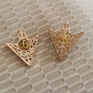 Triangle Collar Pin, Collar Tips, Collar Studs, Collar Pins Collar Tips ...
