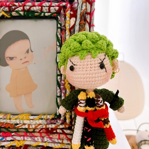 Amigurumi Nico Robin, Crochet Nico Robin, Crochet Robin, Handmade Gift ...