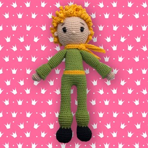 The Little Prince Crochet Doll Pattern, Amigurumi Doll Pattern, Little ...