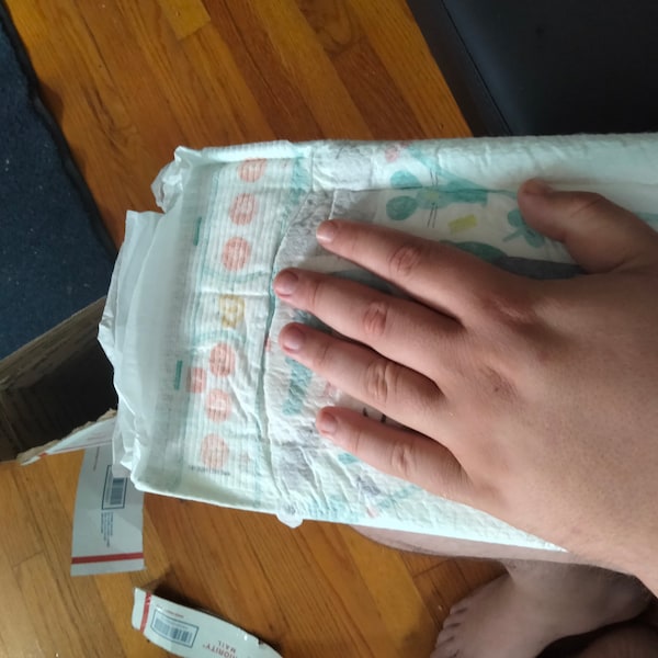 ABDL Vintage Logo Diaper Stickers - Etsy