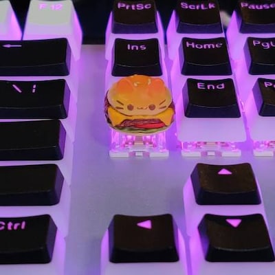 Shark Keycap, Cute Shark Keycap, Animal Keycap, Custom Keycap, Artisan ...