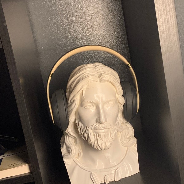 Jesus Christ Headphone Stand! Headset Hanger Rack, Son of God, Prince ...