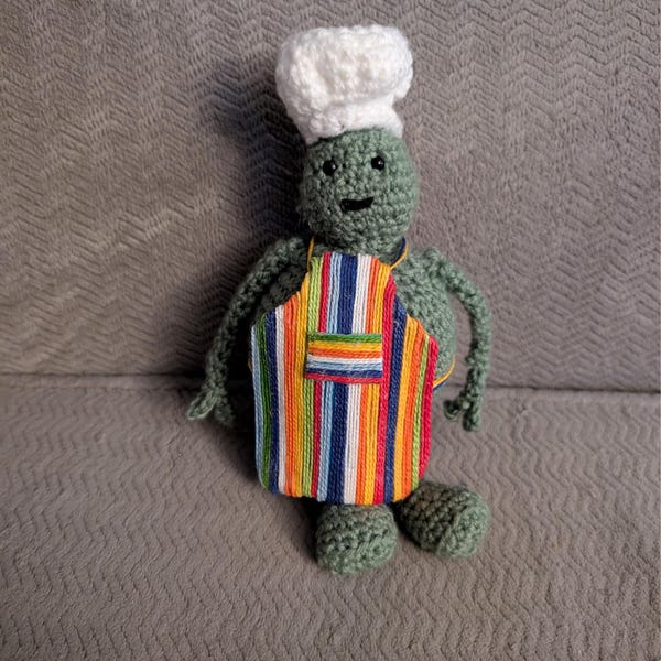 Tiny Chef Crochet Pattern PDF | ENGLISH | Amigurumi | Toy | Handmade ...