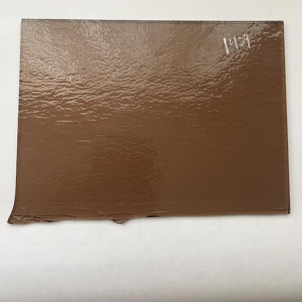 90 COE "brown Transparents" Bullseye Glass Sheets. *choice of 4 Colors ...