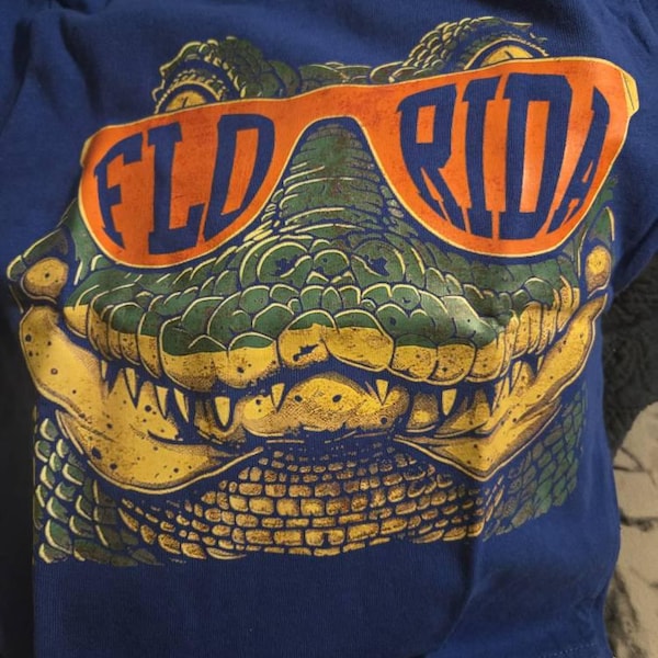 Florida Gator Tank Top | Florida Local Shirt | Everglades Tee | Beach ...
