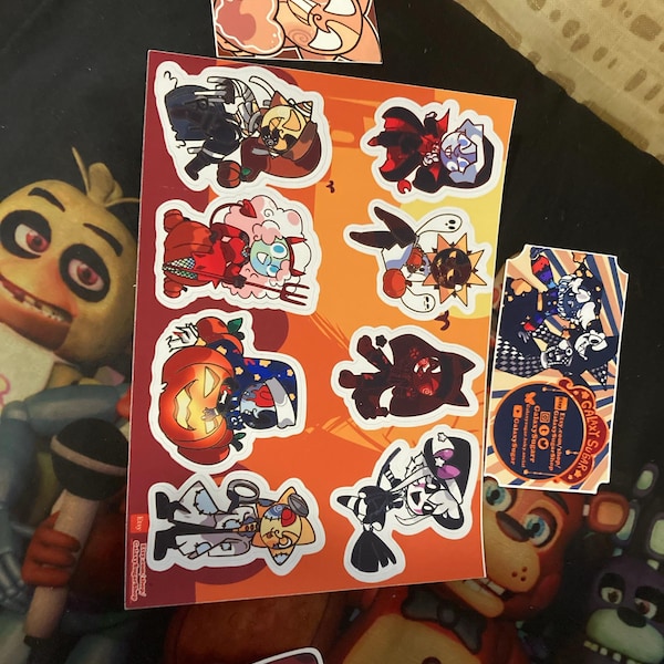 Dandy World Sticker Set - Etsy