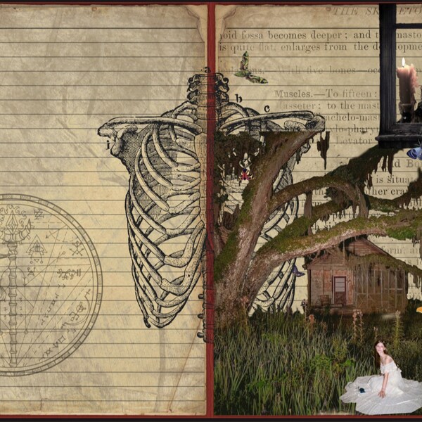 Farmhouse Junk Journal Kit, Rustic Journal Pages, Printable Vintage ...