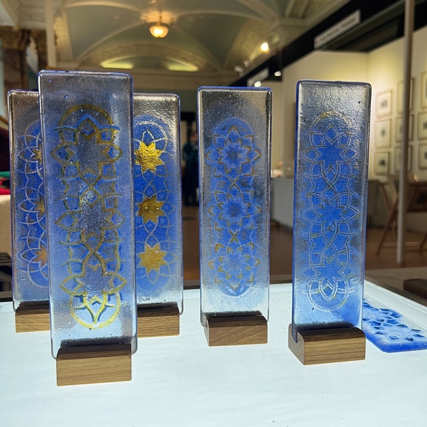 Oak Glass Display Stands | Slender Stands - Available in Multiple ...