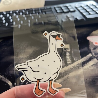 Certified Silly Goose on the Loose Sticker, Silly Goose Waterproof ...
