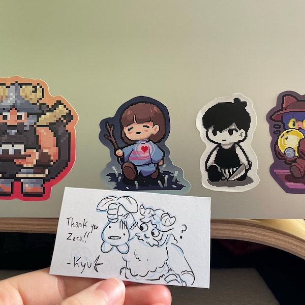 RPG Stickers - Yume Nikki, One Shot, Undertale, LISA, OMORI - Etsy