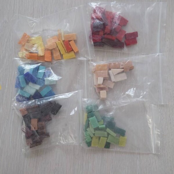 Clear Stained Glass Sheet Transparent for Mosaic Sun Catchers 3mm 20cm ...
