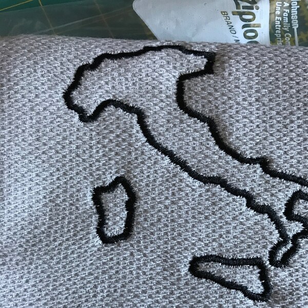 Italy Country Applique Embroidery Design in 4x4 and 5x7 Sizes - Etsy