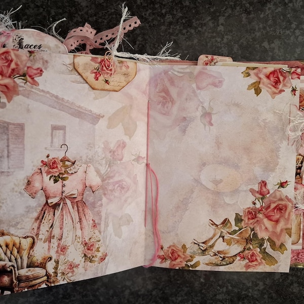 Dressing Room Pages to Create a Shabby Chic Junk Journal - Printable ...