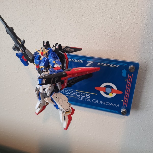 Premium Large Gunpla Acrylic Display Base With Standoffs | 1/100 and 1/ ...