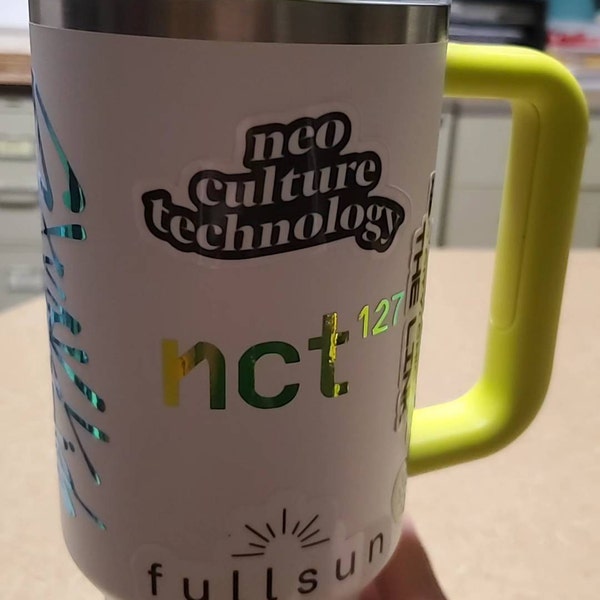 NCT Logo Sticker Vinyl Decal Nct U Nct Dream Way V Nct Dojaejung - Etsy