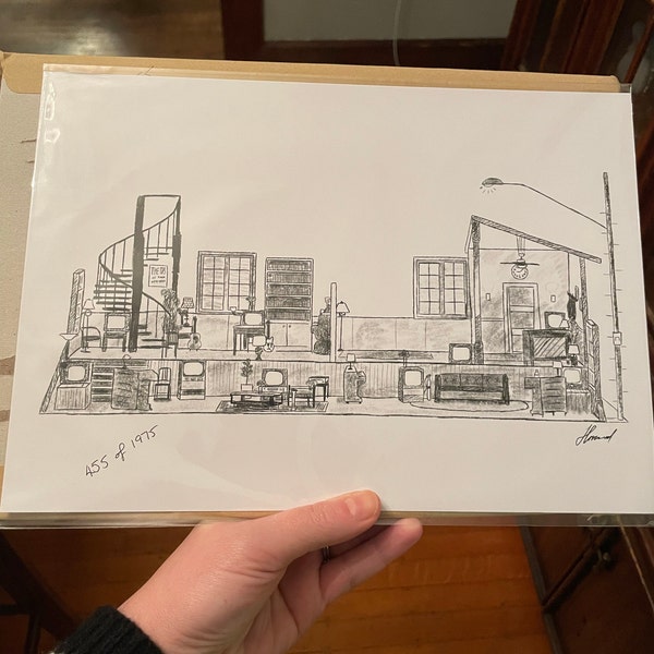 The 1975 ‘at Their Very Best' Stage Design - A4 Art Print - Etsy