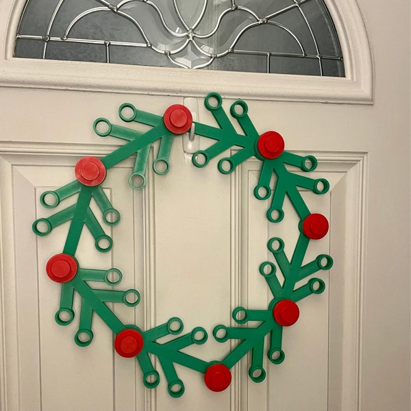 3D Printed Lego-inspired Giant Wreath - Etsy