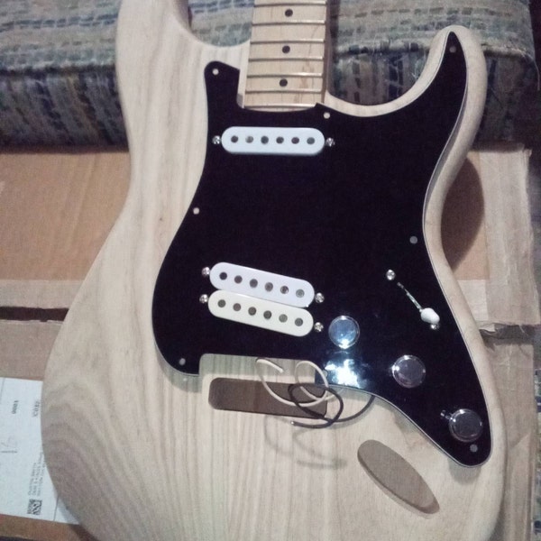 72 Thinline Style Guitar Body Unfinished Tele Ash - Etsy