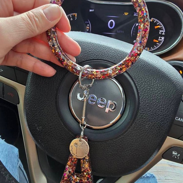 Bangle Keychain | Keychain Bracelet | Personalized Keychain | Cute ...