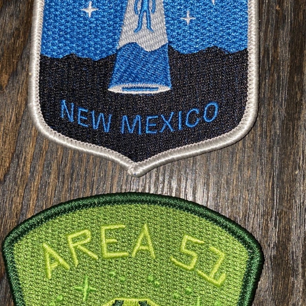 Area 51, Nevada UFO Travel Patch | Alien & UFO | Cryptozoology | UFO ...