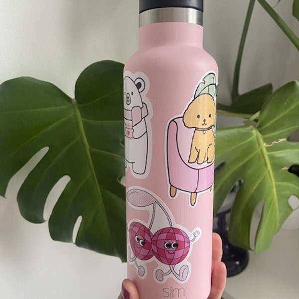 Plush Pastries 6x6 Square Art Print Plush Print/kawaii Pastries/cute ...