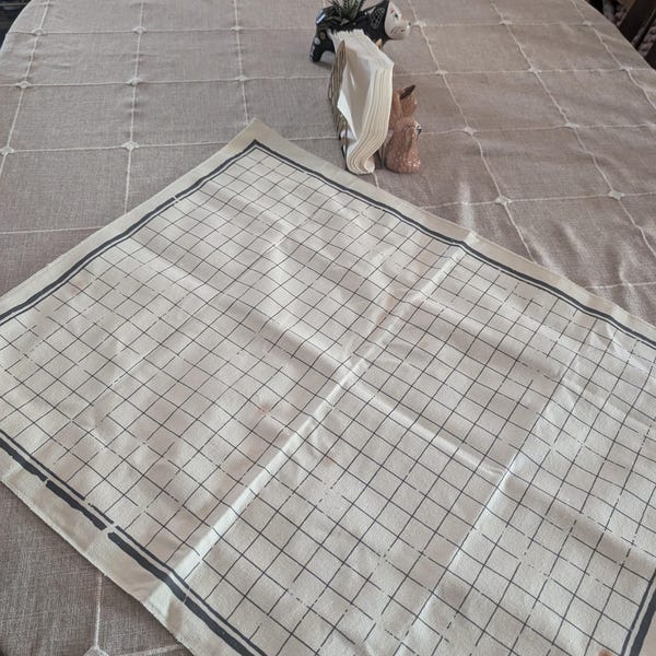 Cloth RPG Battle Map | 21" X 27" Square Grid | Gift for Dungeon Masters ...