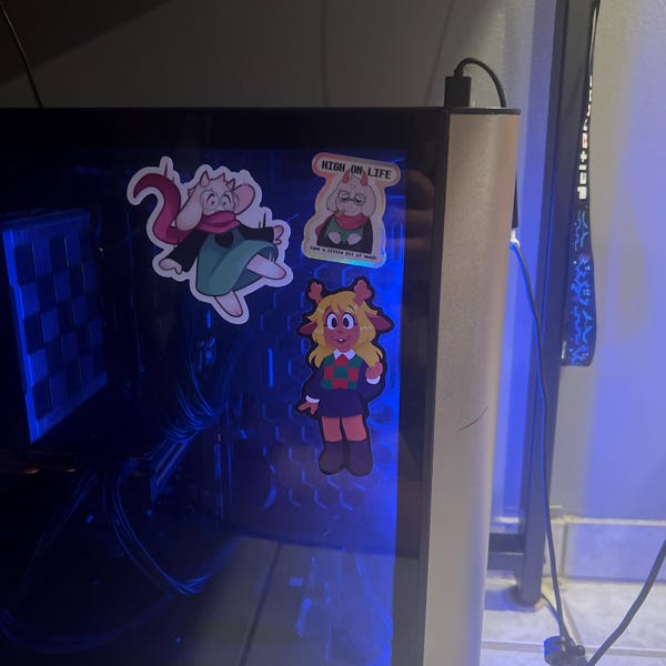 Pomni Sticker 4 TADC the Amazing Digital Circus Stickers Glossy Vinyl ...