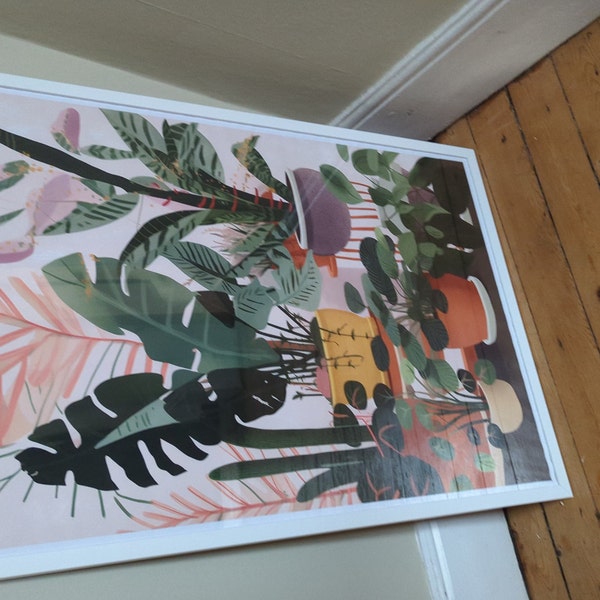 Skunk Wall Art Print - Trendy Animal Poster - Unframed & Framed Artwork ...