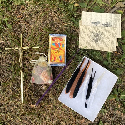 Personalized Apothecary Witch Altar Set Altar Set Cabinet / Pagan ...