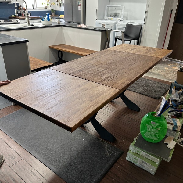 Swiveling Extension Arms for Expandable Dining Tables - Chrome or Black ...