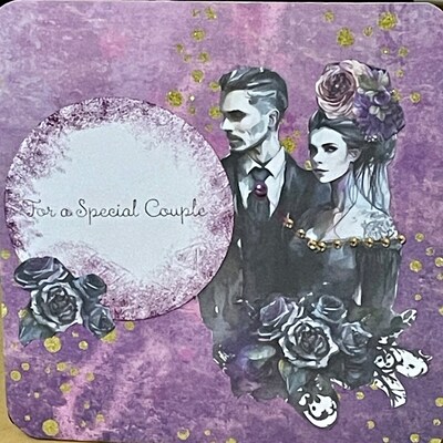 36 PNG Watercolour Gothic Wedding Clipart, Dark Fantasy Wedding Clip ...