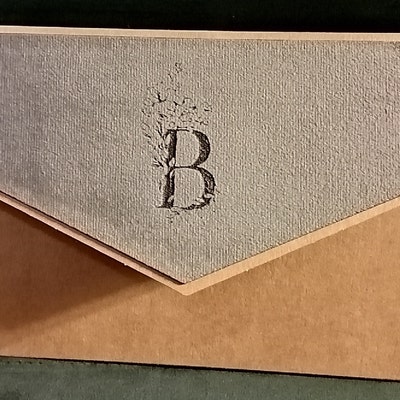 Velvet Folder, Envelope for Prints 15x21 Cm, With Custom Designed ...