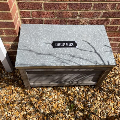 COPPER ADDRESS SIGN, Outdoor Signs, Brushed Copper Finish, Modern ...