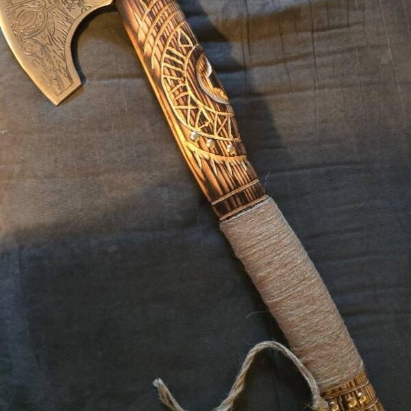 Handmade VIKING Sword Real Damascus Steel Sword Beautiful Gift for Him ...