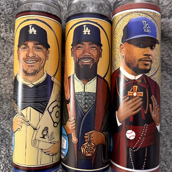 Lakers Legend Player Prayer Candles – Shaq, Lebron, Magic and More - Etsy