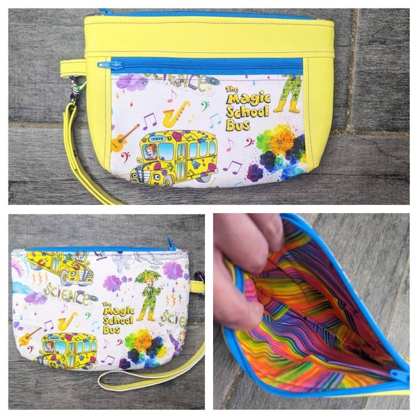 Pastel Kawaii Gamer Video Game Lined Zipper Wristlet Pouch - Etsy