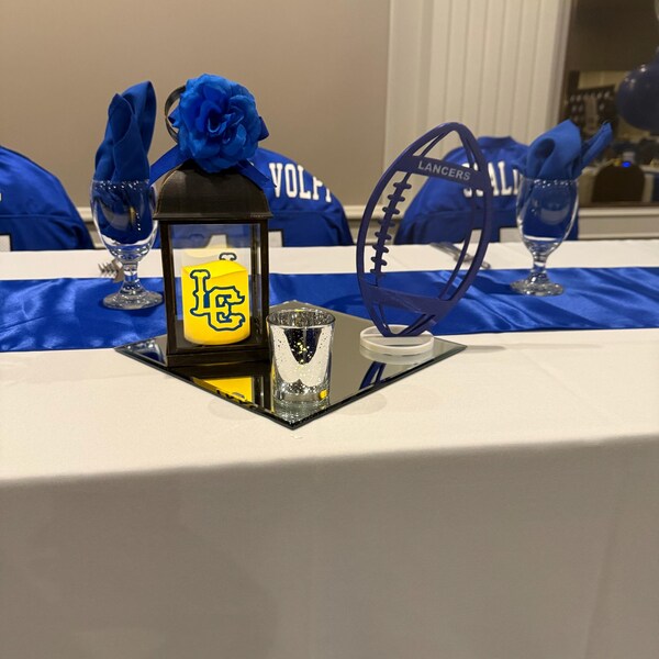 Cheer Megaphone - Cheer Banquet Table Centerpiece - Sports Centerpiece ...