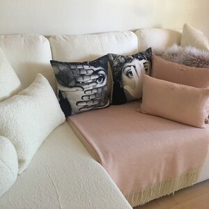 New Zealand Sheep Wool Blanket Sage Green 100% Natural Wool Couch Throw ...